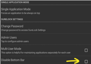 Disable or Hide Android Bottom Bar on Samsung Galaxy Tablets - 42Gears Knowledge Base