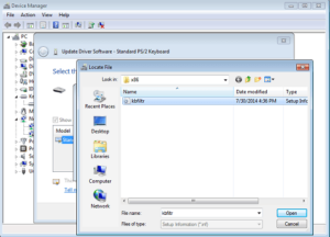 How to manually Install Keyboard Driver on Windows 10 for SureLock ...