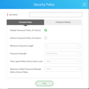 Android and password policy enforcement using SureMDM - 42Gears ...