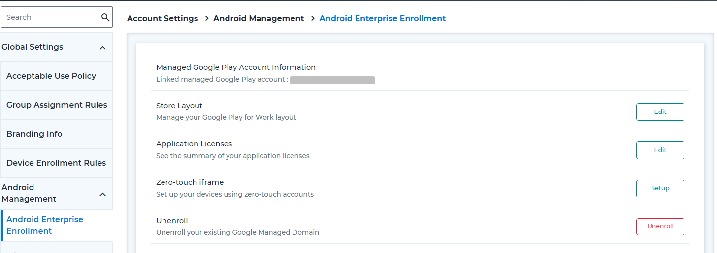 How to enroll an Android device in SureMDM using Android Enterprise - 42Gears Knowledge Base