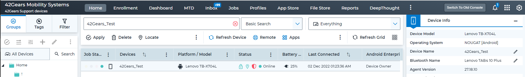 How to enroll an Android device in SureMDM using Android Enterprise - 42Gears Knowledge Base