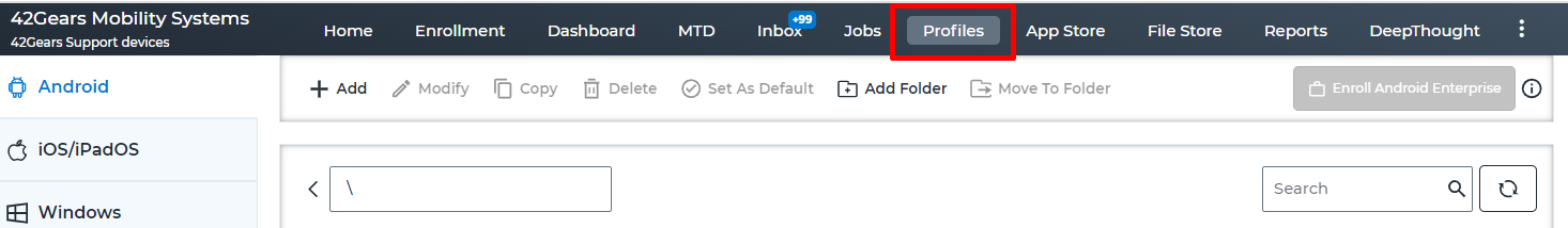 How to enroll an Android device in SureMDM using Android Enterprise - 42Gears Knowledge Base