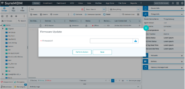 How to update Firmware of a Zebra RFID Reader - 42Gears Knowledge Base
