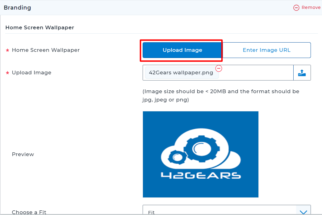 How to change Home Screen/Lock Screen wallpaper on the device through Profiles from SureMDM ...