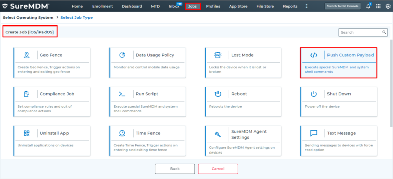 How to configure and push a custom settings payload to the iOS and iPad devices - 42Gears ...