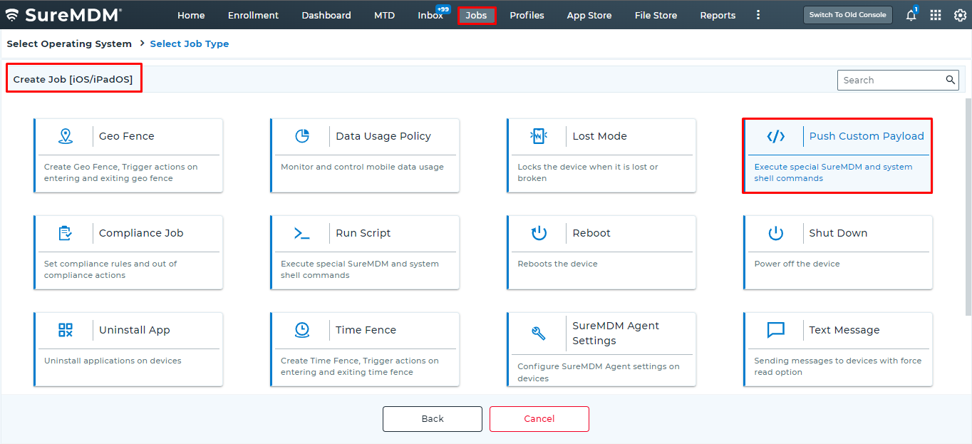 How to configure and push a custom settings payload to the iOS and iPad devices - 42Gears ...