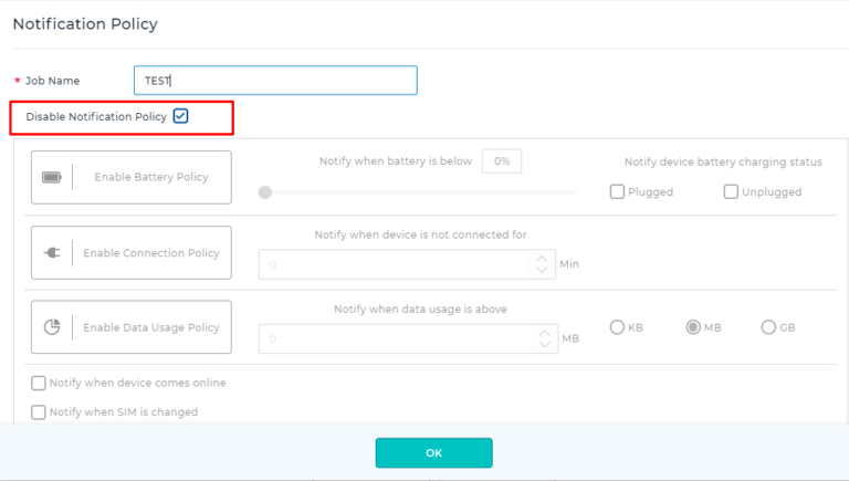 How to deactivate notifications for the SureMDM Agent application on the SureMDM console and ...