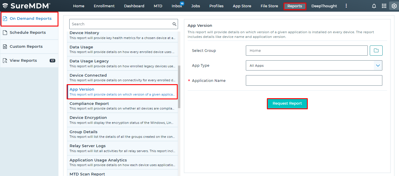 How to view details of installed applications on multiple devices using SureMDM - 42Gears ...
