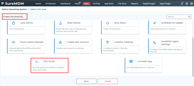 How to change the password of a macOS user using the Run Script Job in ...