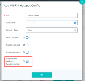 How to disable MAC randomization on Android devices - 42Gears Knowledge ...