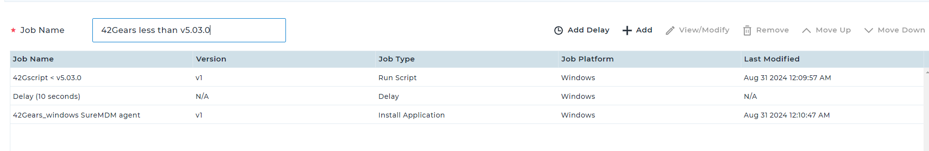 Windows SureMDM Agent v5.03.0 Upgrade Steps. - 42Gears Knowledge Base